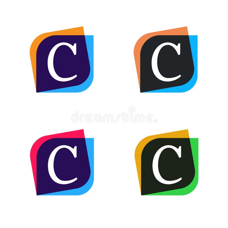 Abstract Shape Element Company Logo Sign Icon Vector Design. C L Stock ...