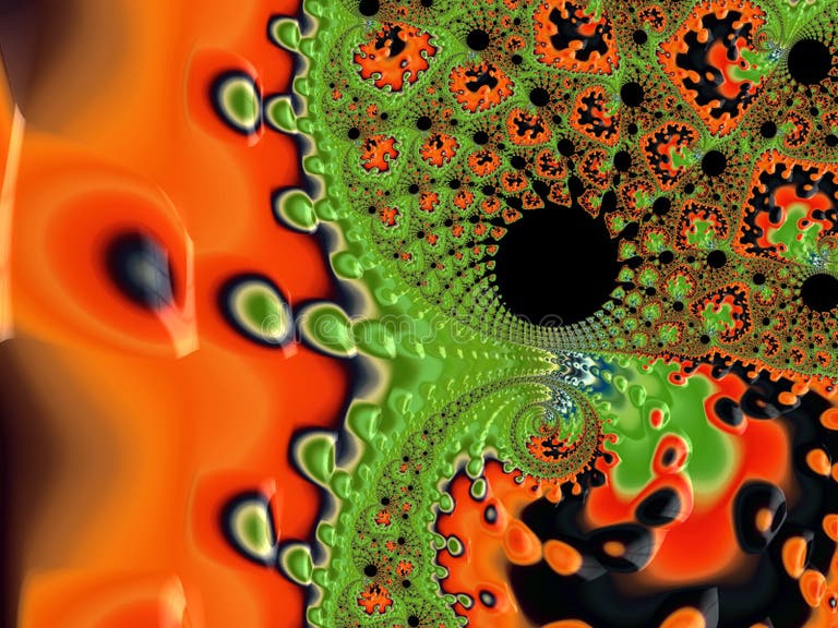 Computer Generated Fractal Image Stock Illustrations – 123,076 Computer ...