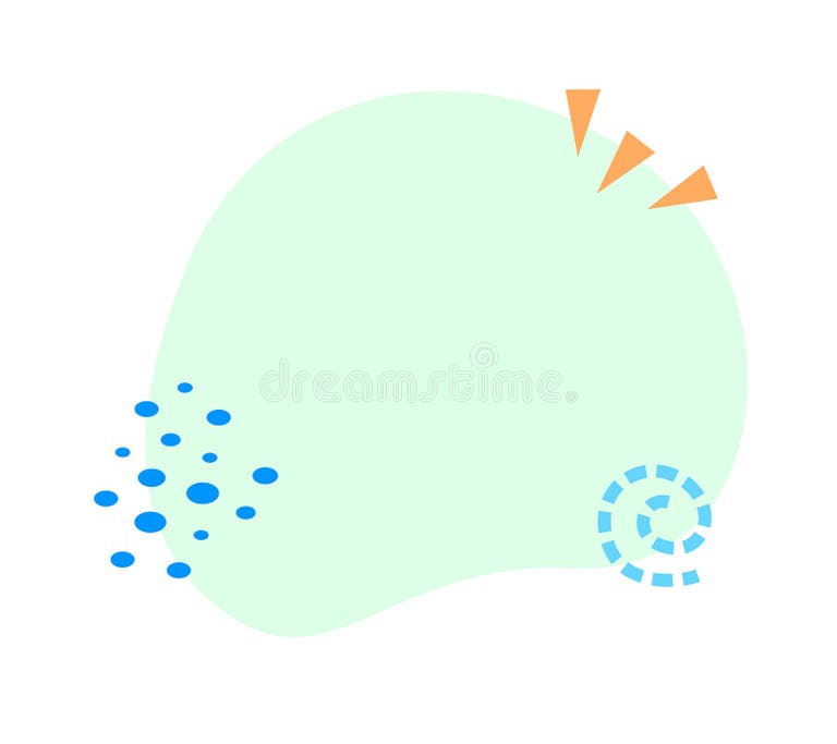 Abstract Shape Frame Design. Stock Vector - Illustration of space ...