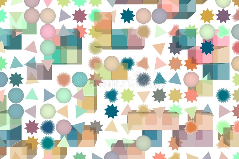 Abstract Shape Generative Design Art Background. Pattern, Ellipse, Lots ...