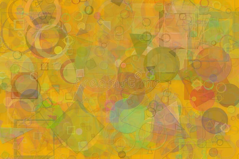 Abstract Shape Generative Design Art Background. Pattern, Messy, Circle ...