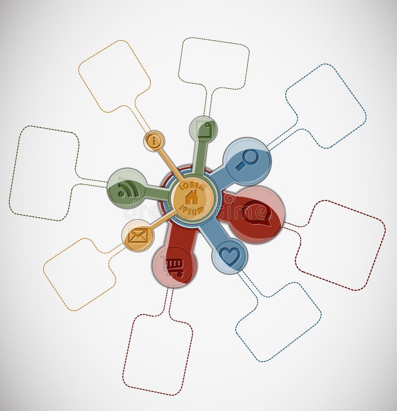 Abstract shape layout. stock vector. Illustration of design - 61034308