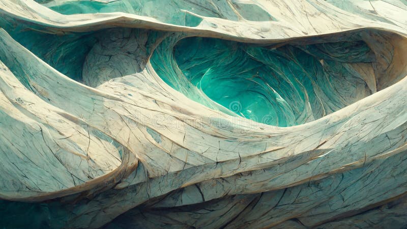 Abstract Shape Smooth Dynamic Movement with Realistic Texture Stock ...