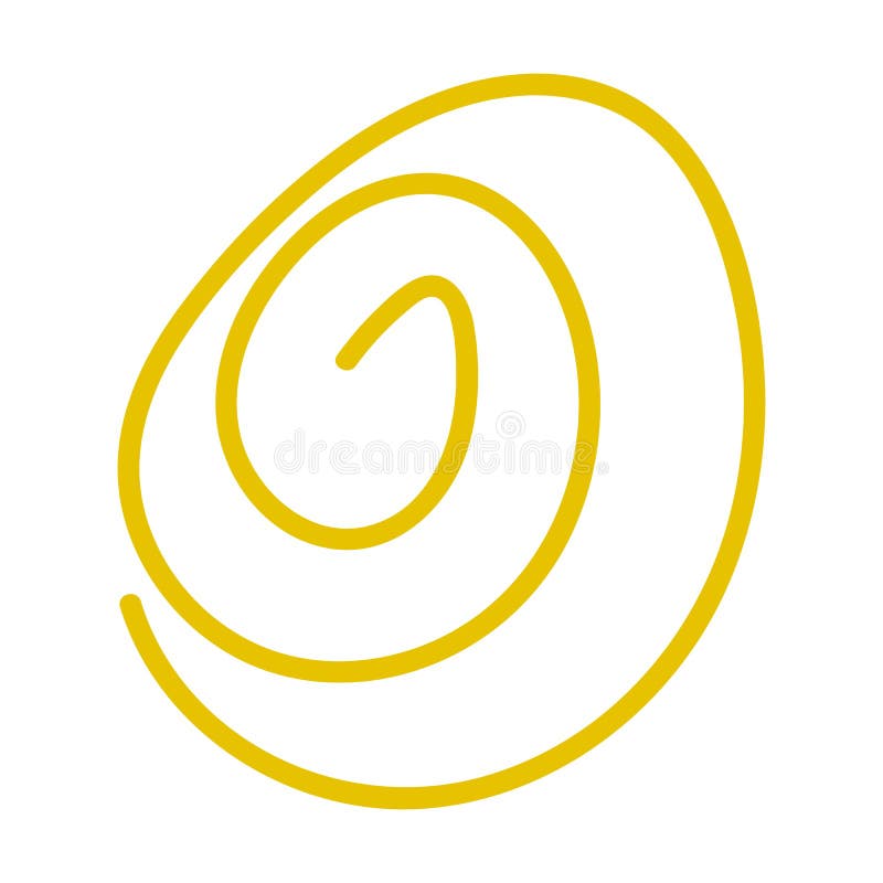 Abstract Shape Stroke Line Modern Art Design Element for Print and Web ...