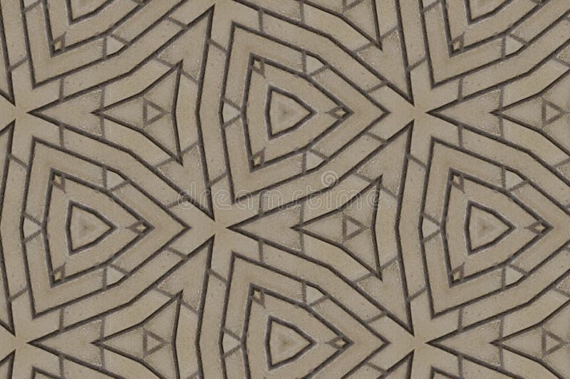 Abstract Shapes Bricks Pattern Stock Photo - Image of brown, parquet ...