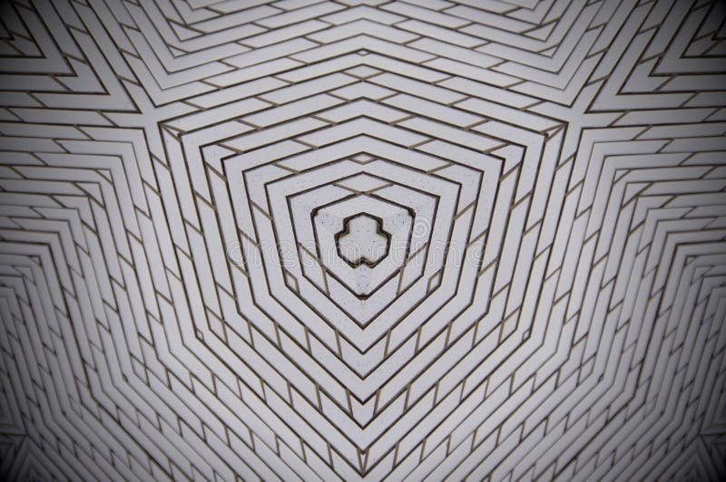 Abstract Shapes Bricks Pattern Stock Illustration - Illustration of ...