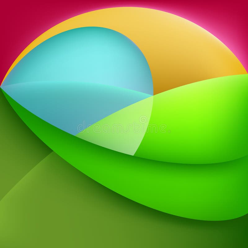 Abstract Shapes Curves Tranparentsy Gradients Stock Illustrations – 1 ...