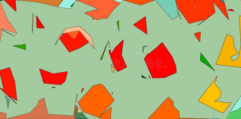 Abstract Shapes Pattern Background Stock Illustration - Illustration of ...