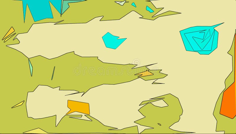 Abstract Shapes Pattern Background Stock Illustration - Illustration of ...