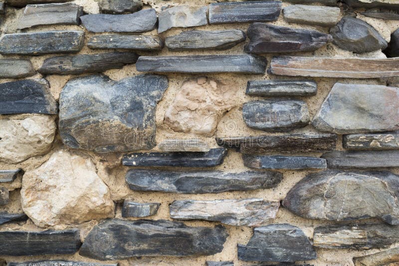 Abstract Shapes and Patterns: Stone Wall Ruins Stock Photo - Image of ...