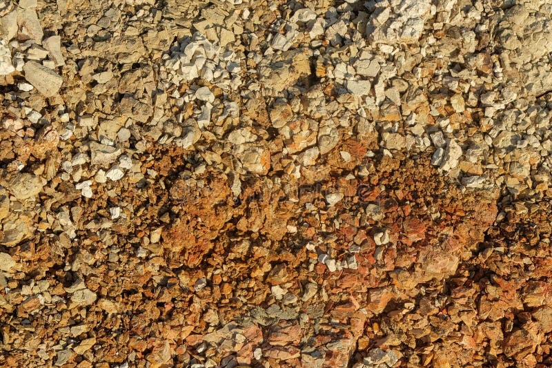 The Abstract Shapes, Patterns and Textures of Hard Soil Resemble Rocks ...