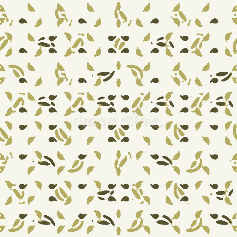 Abstract Shapes Seamless Pattern Stock Illustration - Illustration of ...