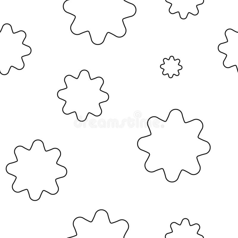 Abstract Shapes, Seamless Repeat Pattern. a Simple, Repeating Element ...