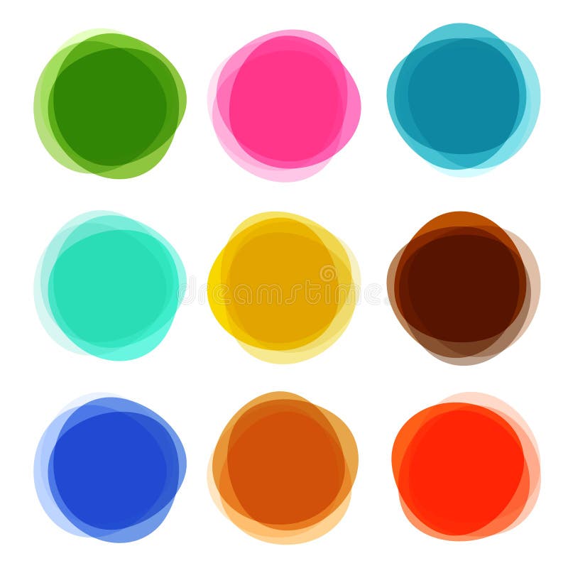 Circle Objects. Infographic Design. Template for Diagram, Graph ...