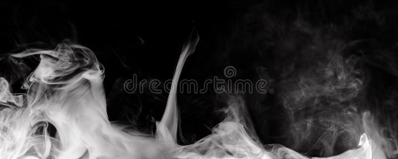 Abstract shapes of smoke stock image. Image of smoky - 126798271