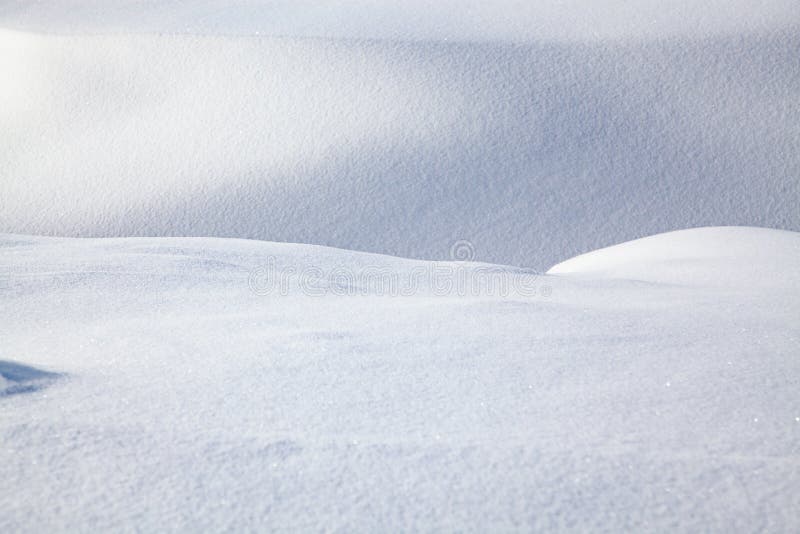 Abstract Shapes in the Snow Christmas Background Stock Photo - Image of ...