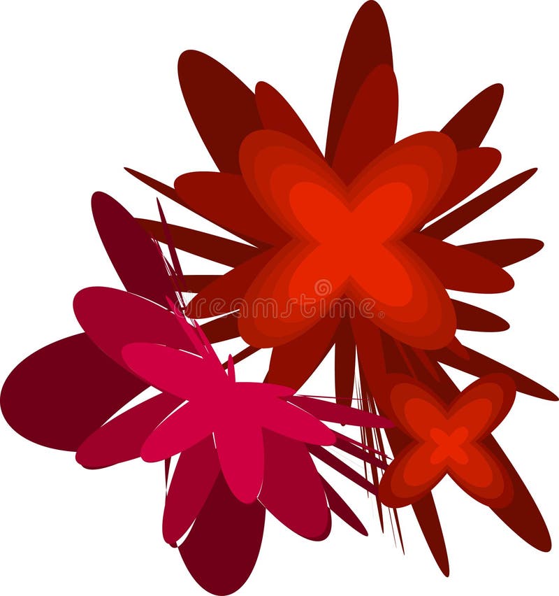 Abstract Shapes. Stylized Star. Explosion Effect. Colorful Graphic ...