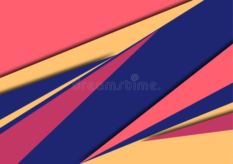 Abstract Sharp Corners Background - Business Brochure Layout. Vector ...