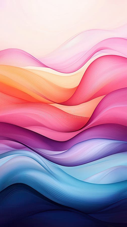 Abstract Sharp Curves and Smooth Gradients in a Flowing Wave Design ...
