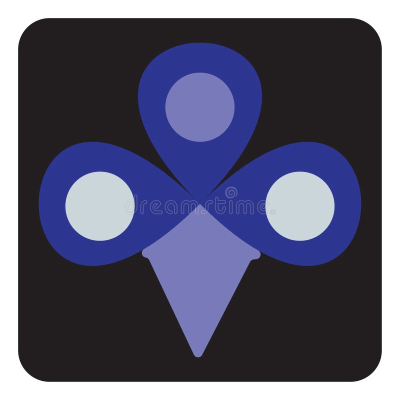 Abstract Sharp Object, Icon Stock Vector - Illustration of crystal ...