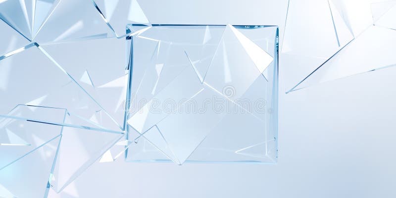 Abstract shattered glass stock image. Image of pattern - 54015163