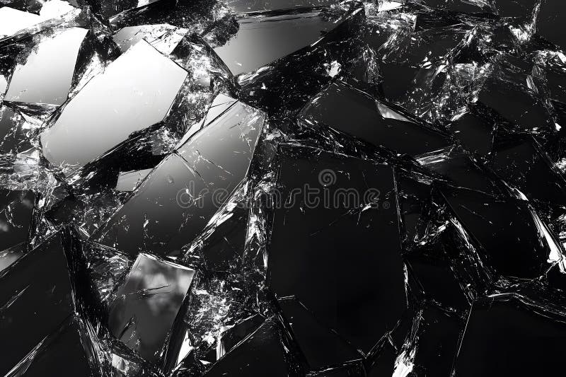 Abstract Shattered Glass Texture for Creative Design Projects ...
