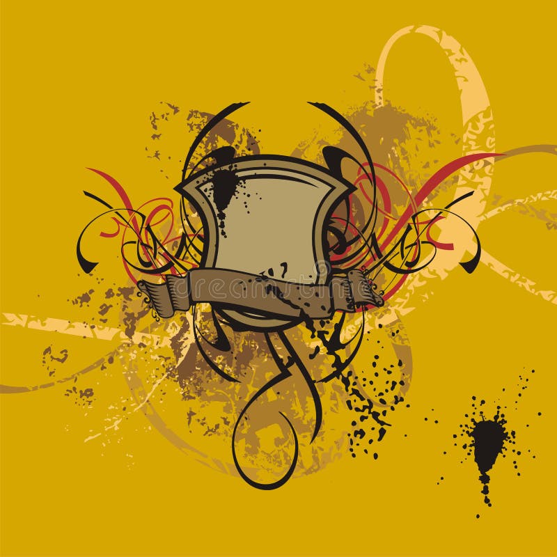 Abstract shield background stock vector. Illustration of abstract - 2285928