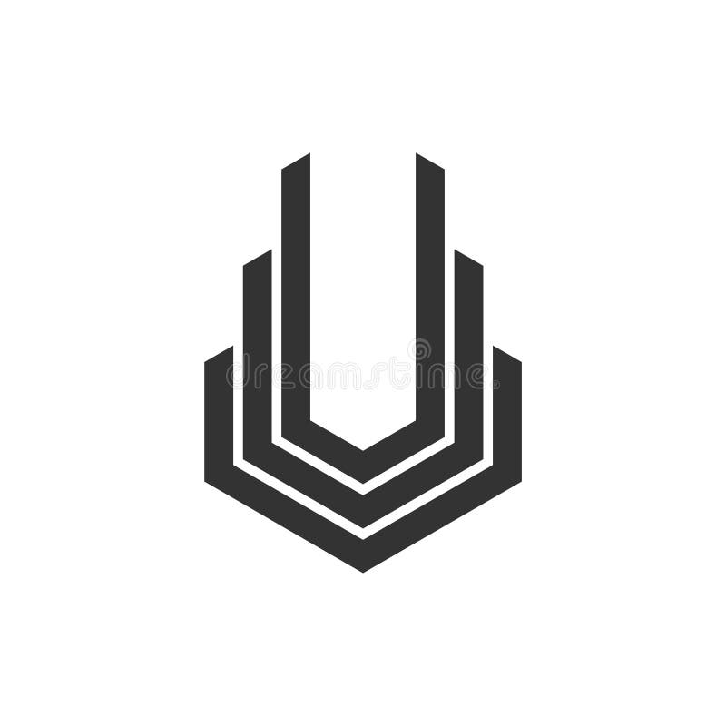 Abstract Shield Line Logo Template Illustration Design. Vector EPS 10 ...