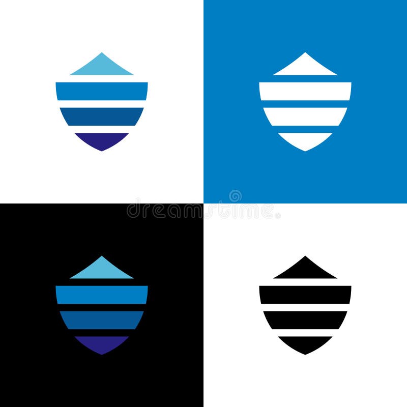 Abstract Shield Logo Icon Desgin Template Elements, Digital Protection ...