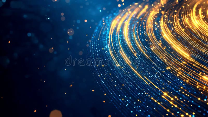 Abstract Shimmering Lights Create a Vibrant and Dynamic Visual ...