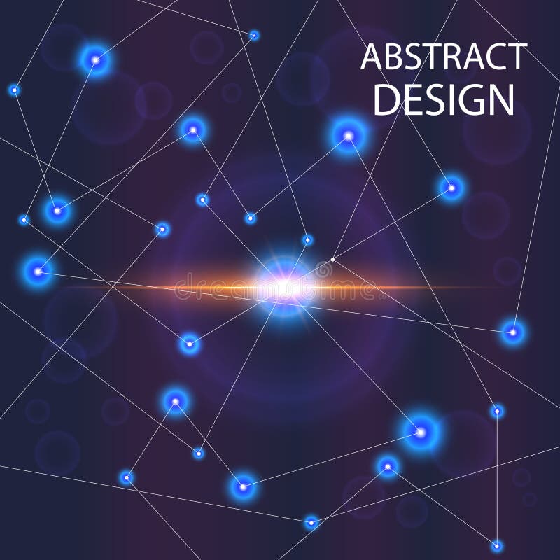 Abstract shine stock vector. Illustration of flare, technology - 90883507