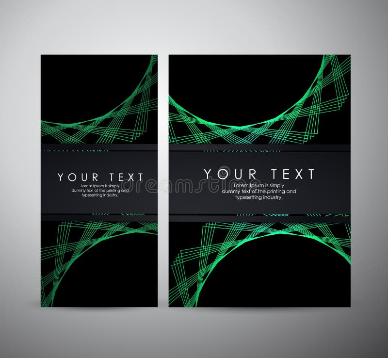 Abstract Shining Pattern Digital - Vector Background. Banner Business ...