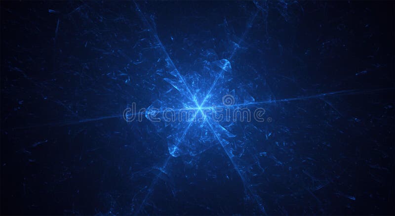 Abstract Shiny Bright Blue Waves Banner Design Stock Illustration ...