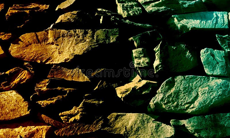 Abstract Shiny Colorful Rock Wall in Big Size Texture Design. Stock ...
