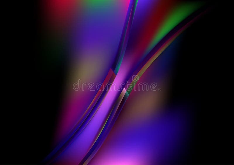 Abstract Shiny Cool Wave Background Vector Graphic Stock Vector ...