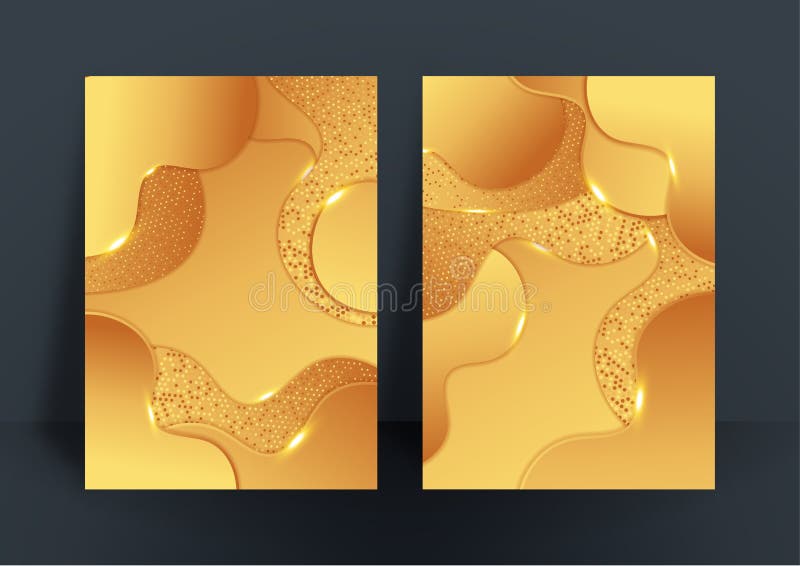 Abstract Shiny Gold Background with Polygonal Luxury Pattern Texture ...
