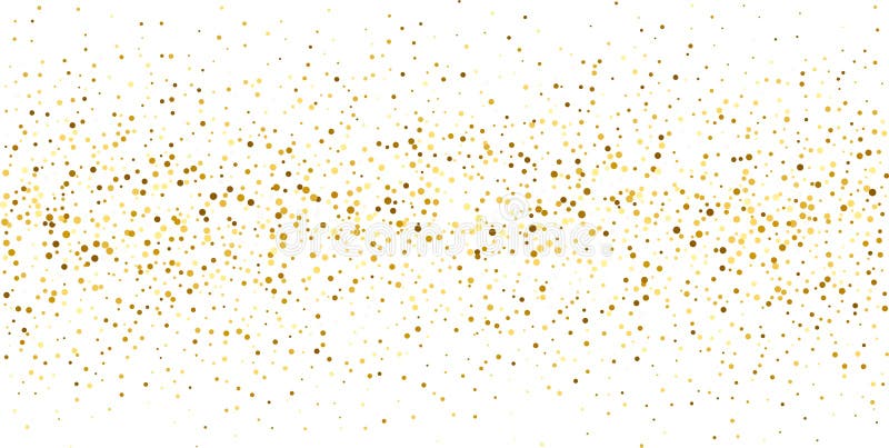 Abstract Shiny Gold Glitter Design Element Stock Vector - Illustration ...