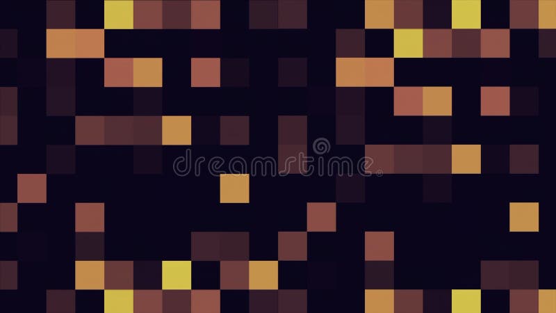 Abstract Shiny Light Pixel Block Moving Background. Abstract Pixel ...