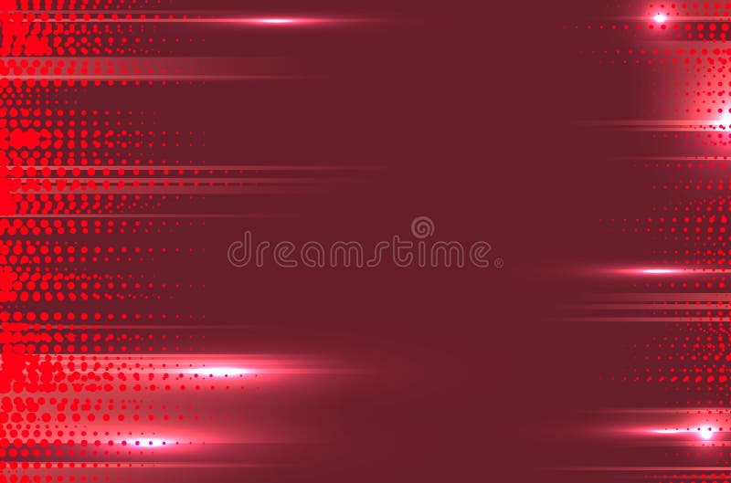 Abstract Shiny Red Horizontal Background with Copy Space Stock Vector ...