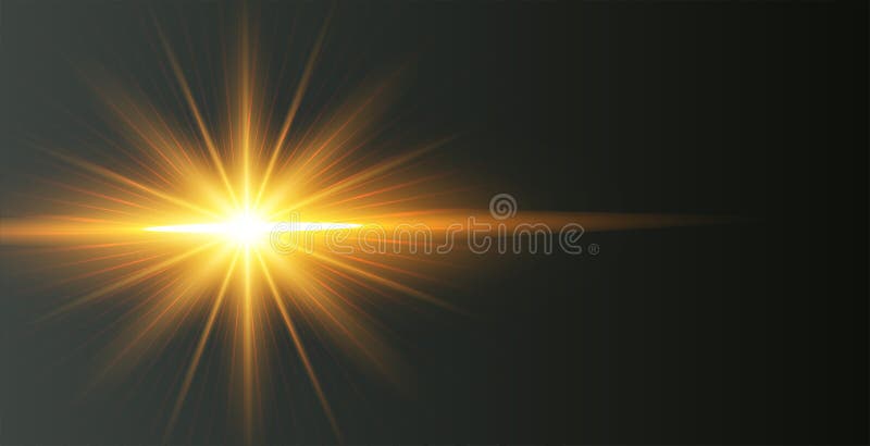 Abstract and Shiny Solar Radiance Dark Background with Light Effect ...