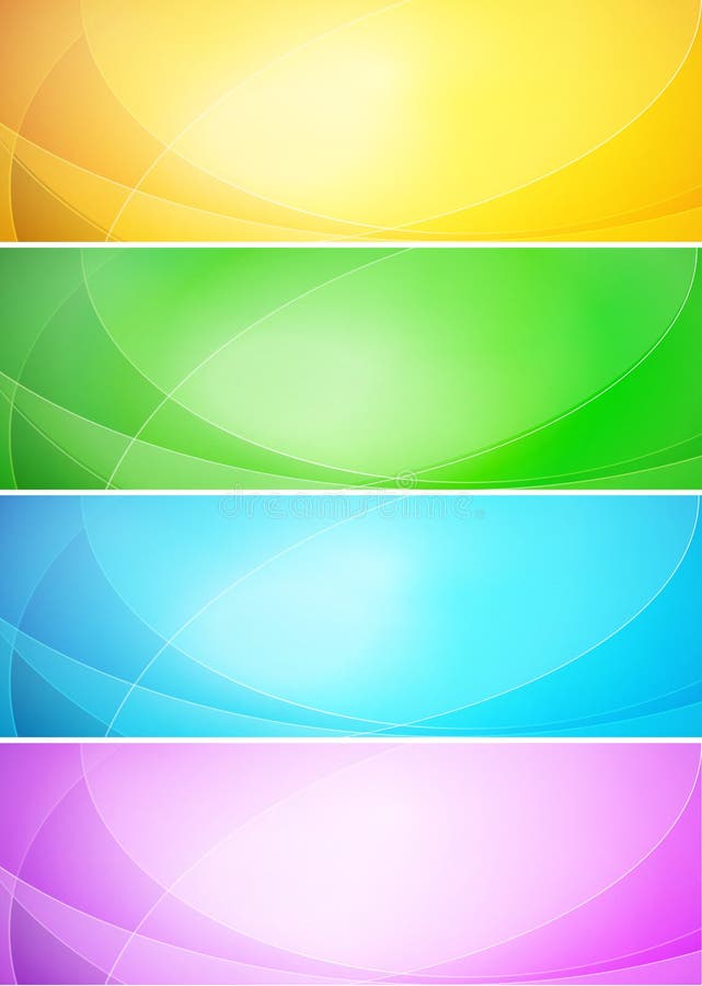 Abstract Shiny Vector Template Banner Stock Vector - Illustration of ...