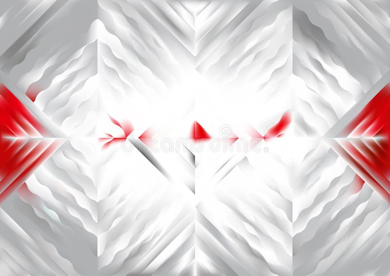 Abstract Shiny White Red and Grey Background Vector Image Stock Vector ...