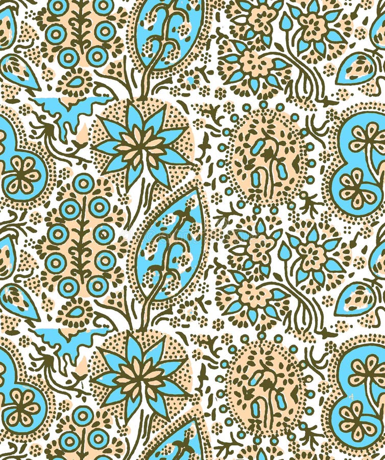 Abstract, Shirting Design, Ajrakh Pattern, Background Digital Printing ...