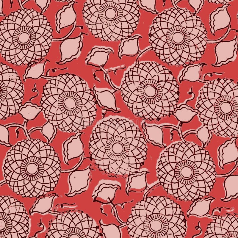 Abstract, Shirting Design, Ajrakh Pattern, Background Digital Printing ...