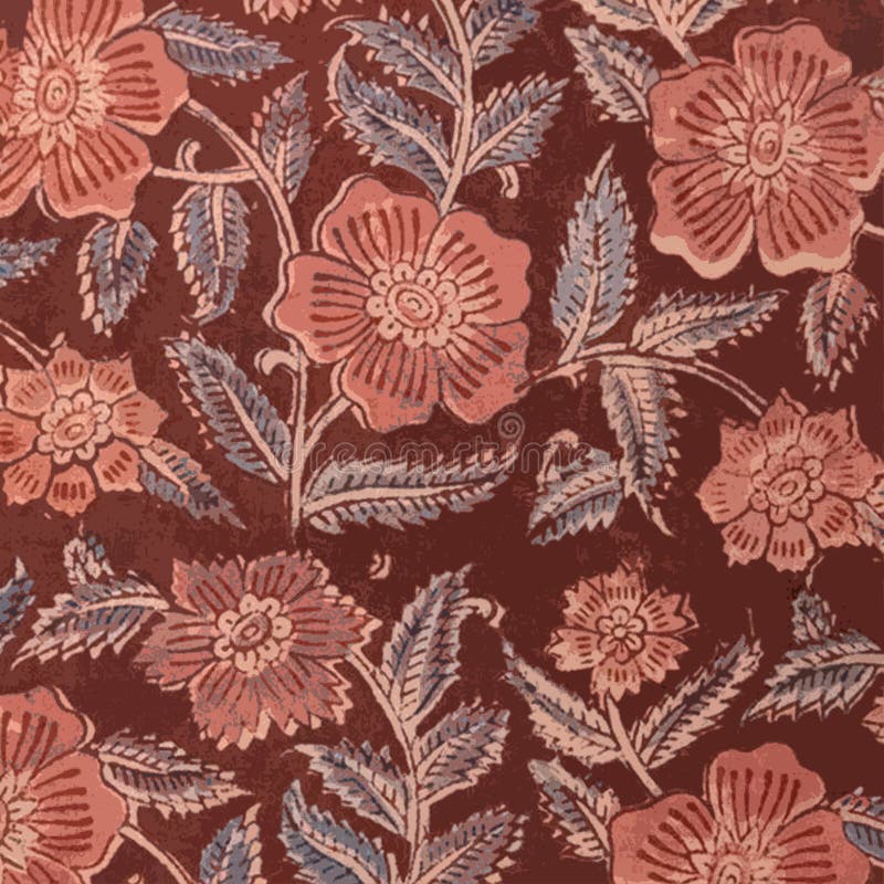 Abstract, Shirting Design, Ajrakh Pattern, Background Digital Printing ...