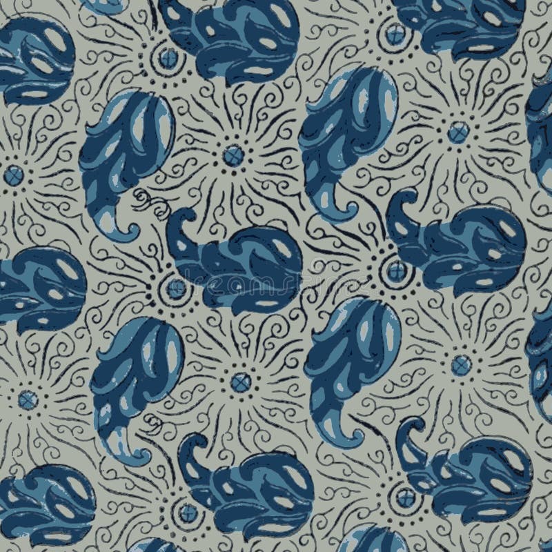 Abstract, Shirting Design, Ajrakh Pattern, Background Digital Printing ...