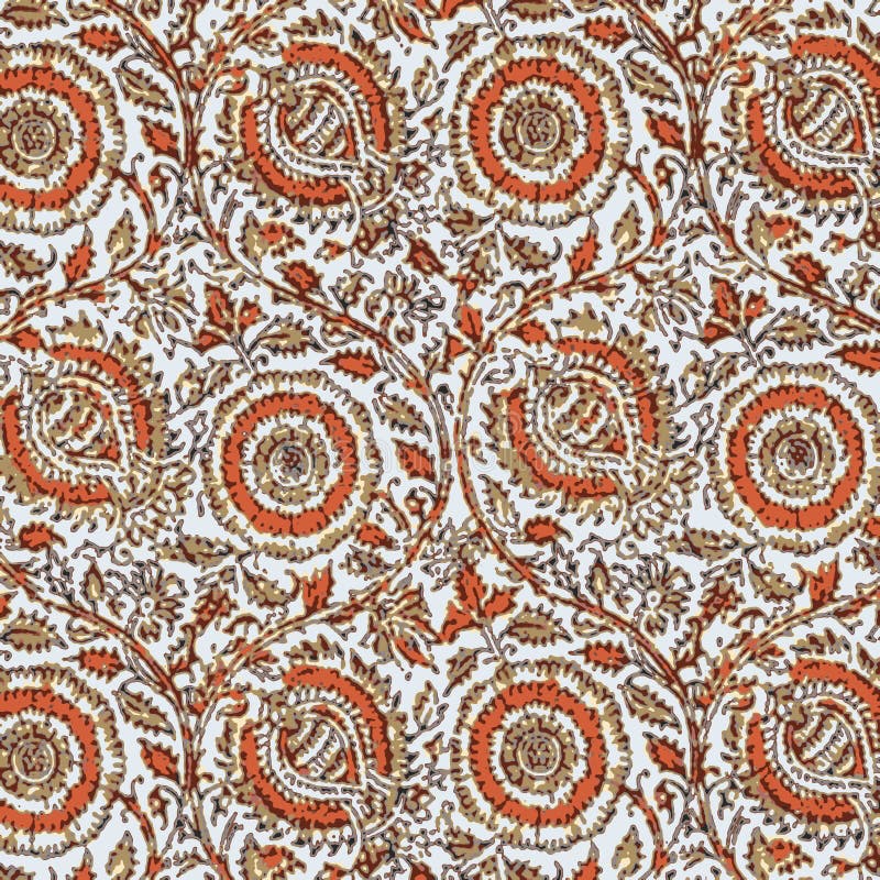 Abstract, Shirting Design, Ajrakh Pattern, Background Digital Printing ...