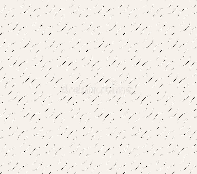 Abstract Short Arc Black Dotted Lines Pattern Stock Illustration ...