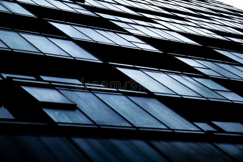 An Abstract Shot of Condominium Windows and Balconies Stock Photo ...