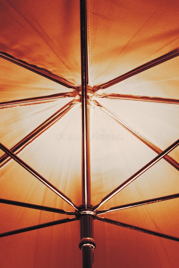 Abstract Shot Inside of Umbrella Stock Photo - Image of steal ...